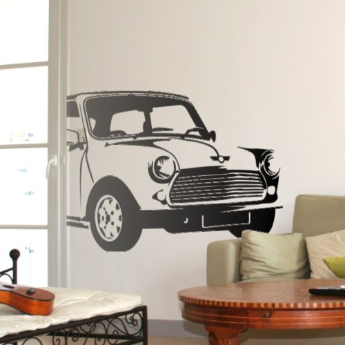 Sticker de la Mini Cooper originale pour la décoration intérieure