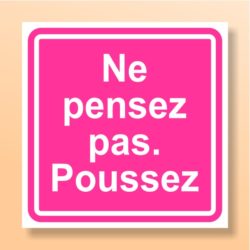 Sticker humour pour les toilettes Modèle dicton intello - Decorenkit ...