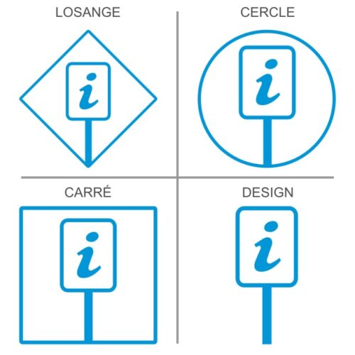 Signalétique accueil et circulation signalisation professionnelle sur ...